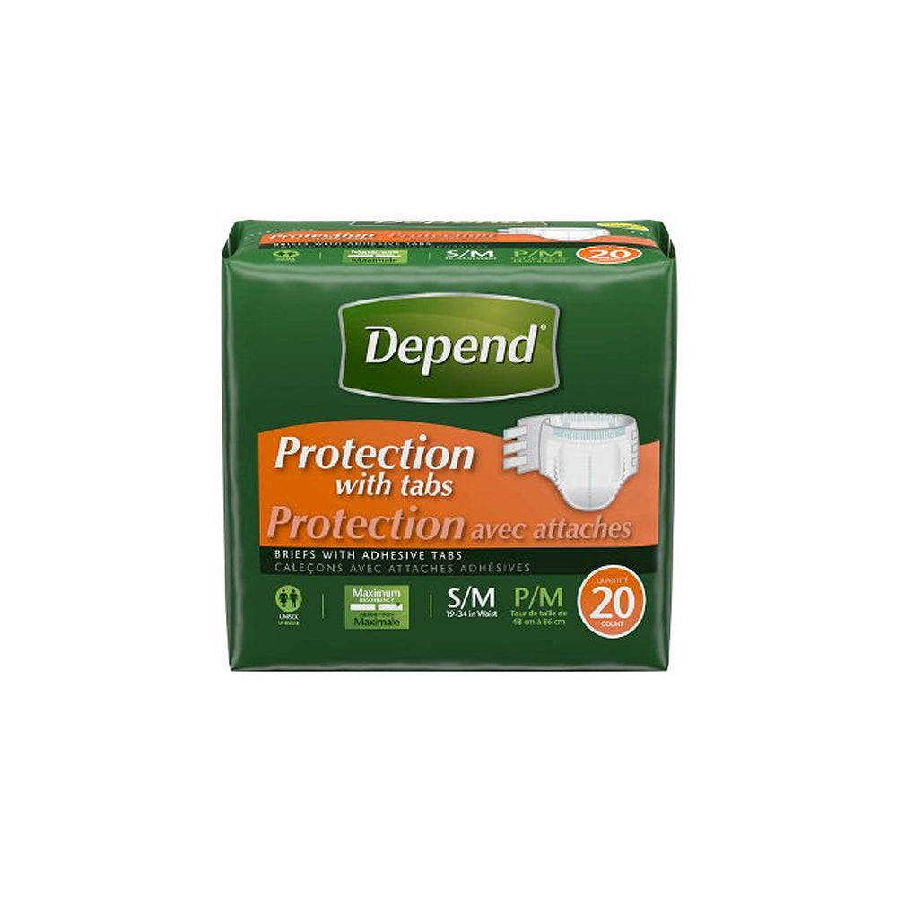 Depend® Incontinence Protection with Tabs, Unisex – Genesis Healthcare ...