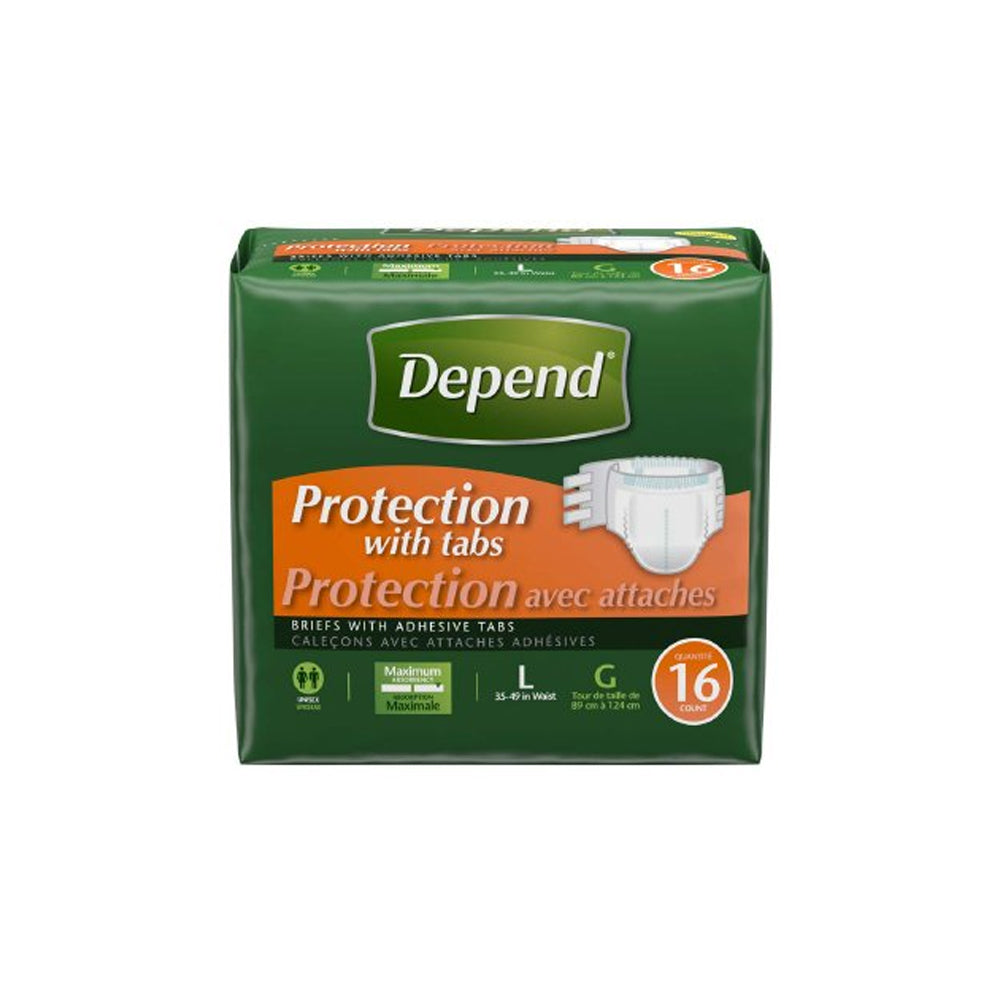 Depend® Incontinence Protection with Tabs, Unisex – Genesis Healthcare ...