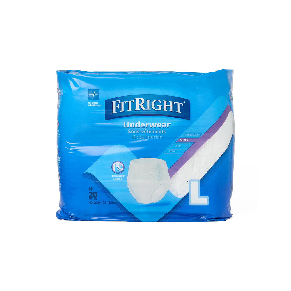 FitRight Super Adult Incontinence Underwear – Genesis Healthcare ...