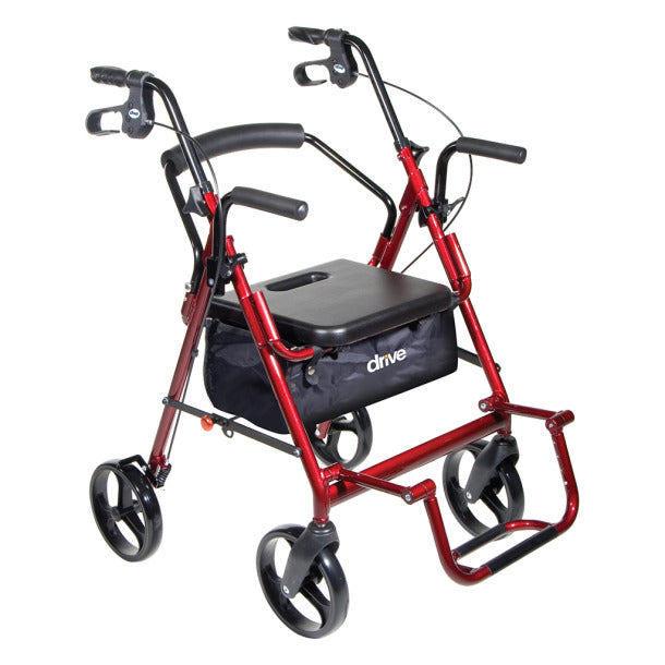 DRIVE DUET ROLLATOR/TRANSPORT CHAIR – Genesis Healthcare Products